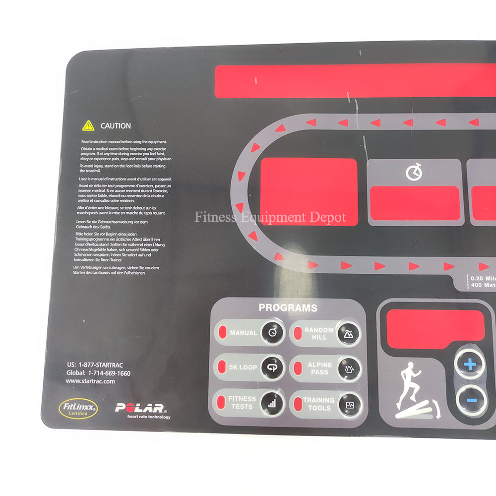 Quick Start Button Stop Button Keypad for STAR TRAC 9054 Treadmill ...